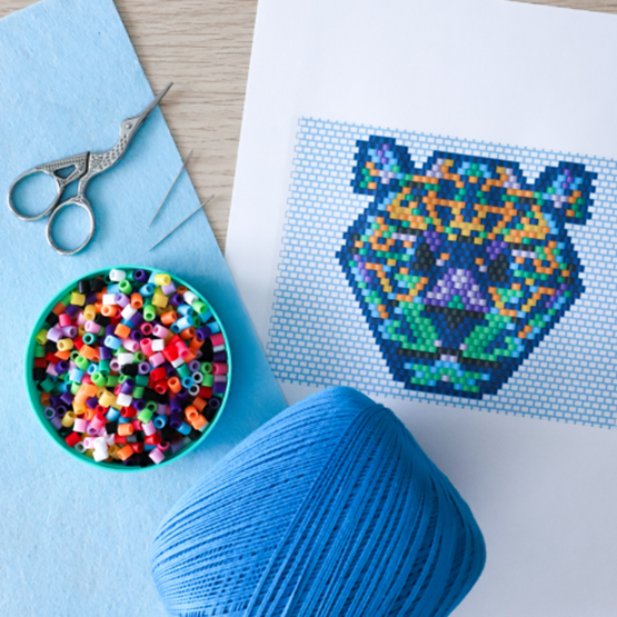 Tuto : Tissage brick stitch en perles Hama